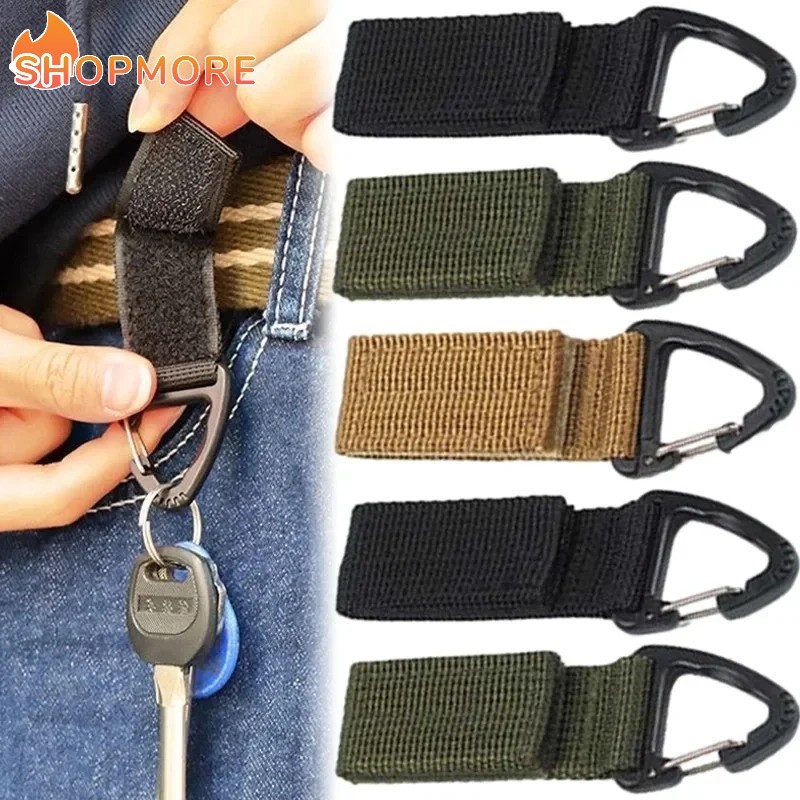 [Marvelous] Webbing Carabiner Belt Clip / Nylon Magic Keychain / Waist ...