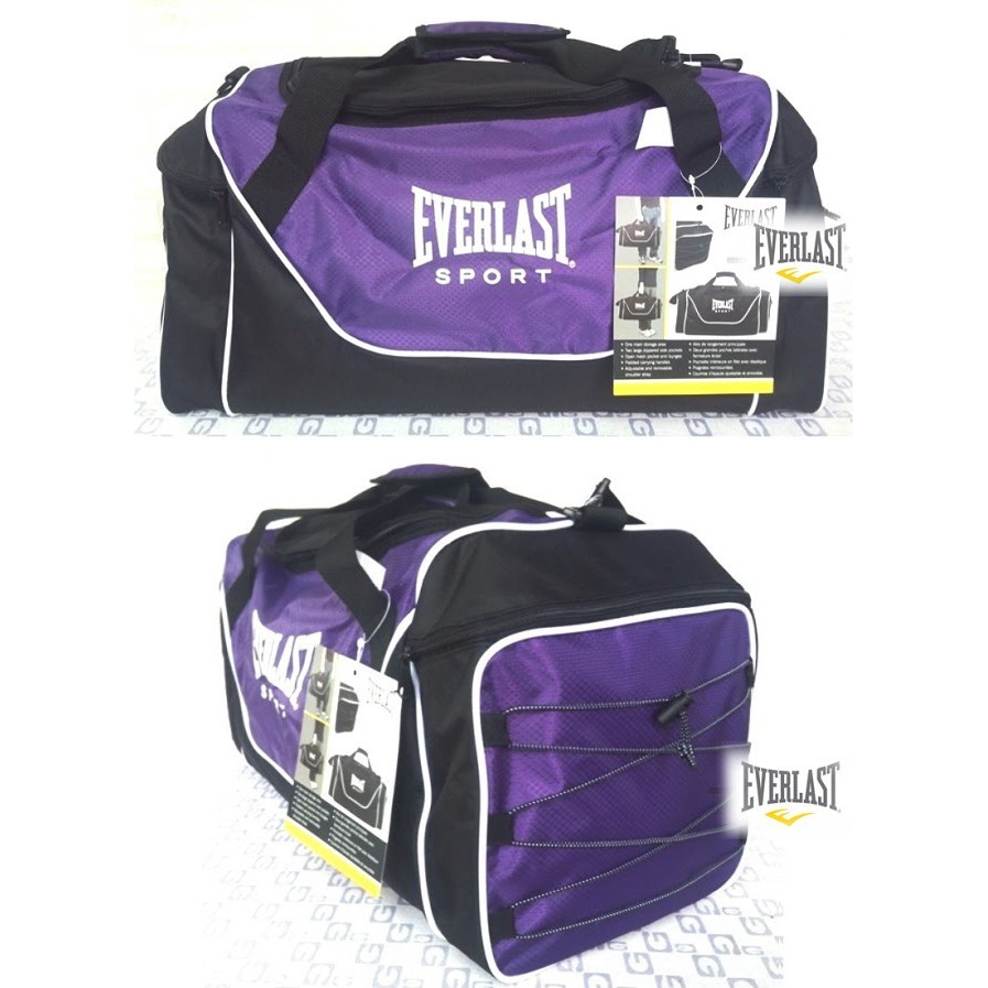 EVERLAST Boxing Muay Thai Karate Gym Carry Bag Beg MMA Sport Tinju ...