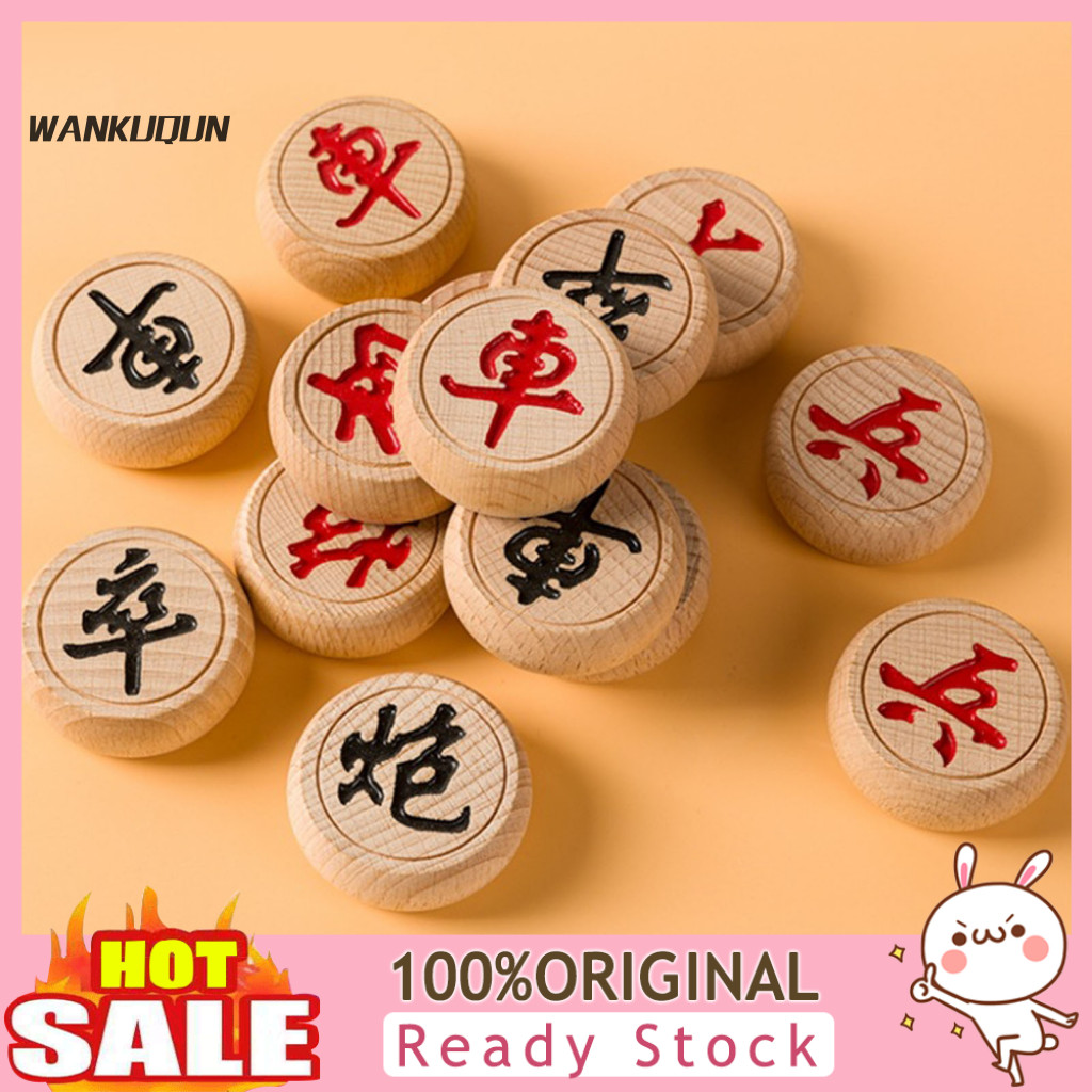 [Ready stock] Chess Pieces Kit Traditional Chinese Chess Set with ...