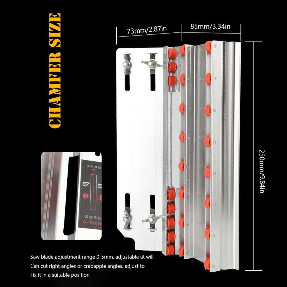 Chamfer Attachment Multifunctional Metal Desktop Chamfer Frame for ...