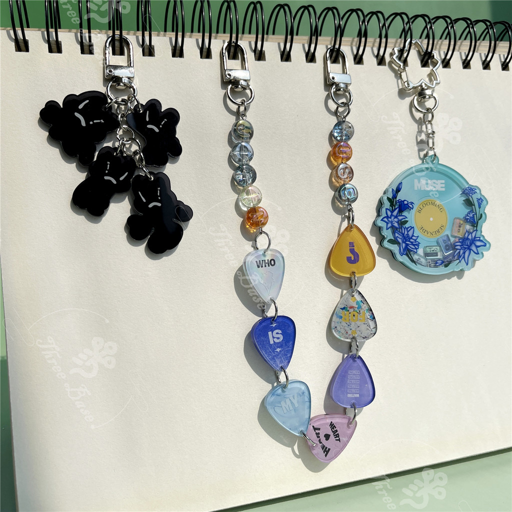 Keychain BT JIMIN MUSE JHOPE OnTheStreet JUNGKOOK GOLDEN Acrylic ...