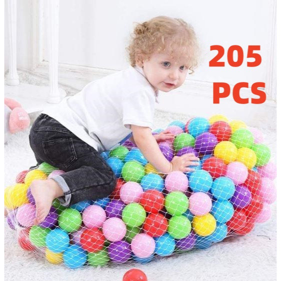 Toy Bola Maian 200pcs Soft Ocean Ball Colorful Baby Kids Play Marine ...