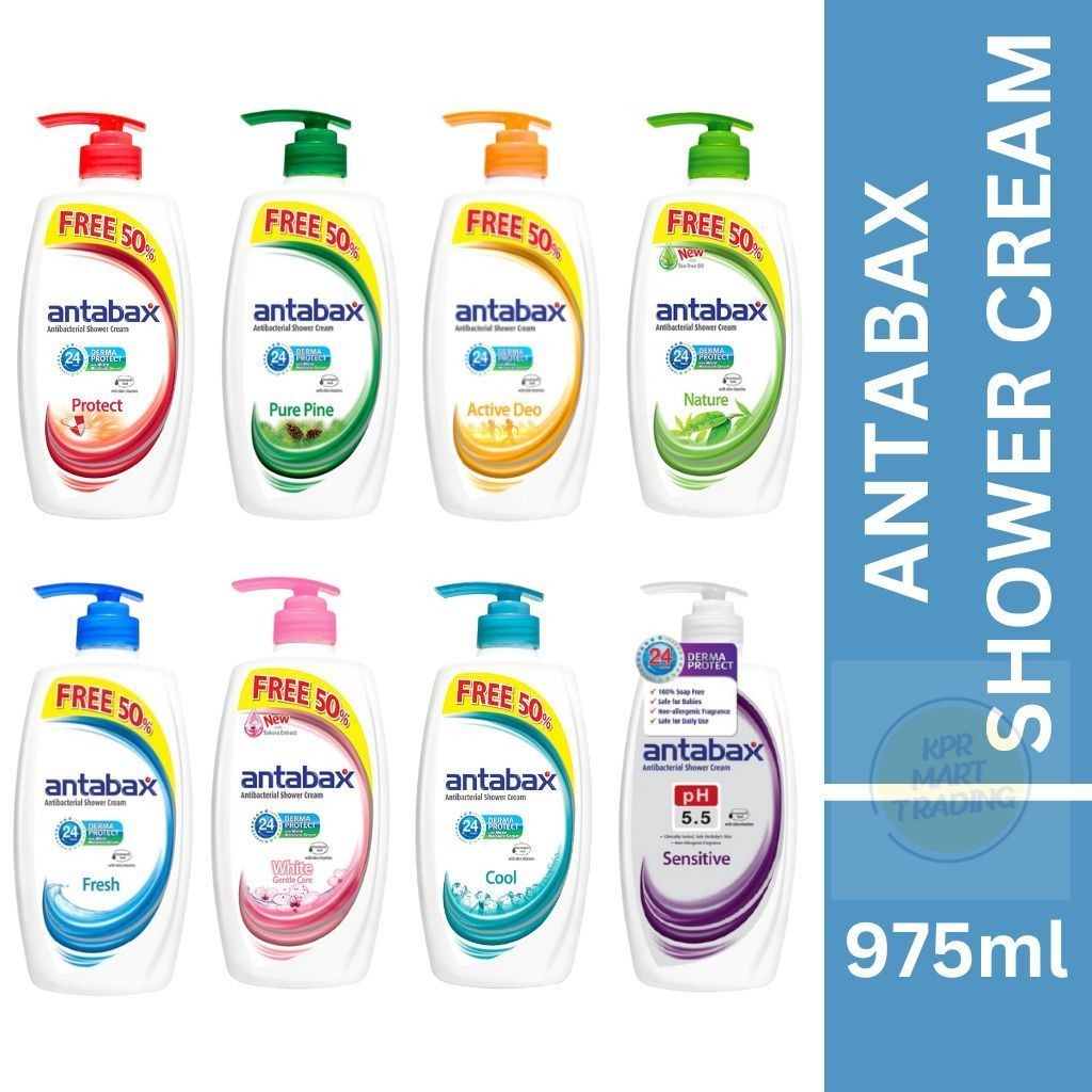 ANTABAX Antibacterial Shower Cream (960ml/975ml) | Shopee Malaysia