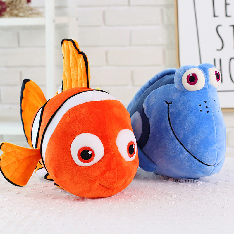 25cm Anime Fish PP Cotton Stuffed Plush Toy Stuffed Animal Dory Movie ...
