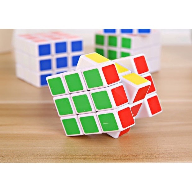 Magic Cube Children Brain Toys Plastic Colourful Magic Cube Rubik's ...