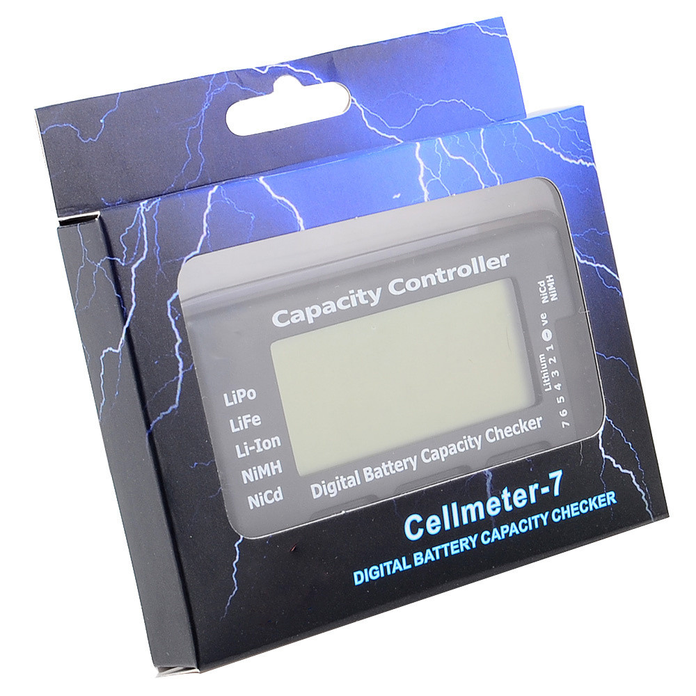 Rc Cellmeter-7 Digital Cell Battery Capacity Checker For Lipo Life Li ...