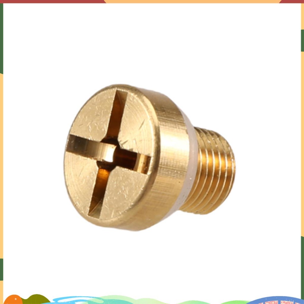 17111712788 Radiator Overflow Coolant Expansion Tank Bleeder Screw Gold ...