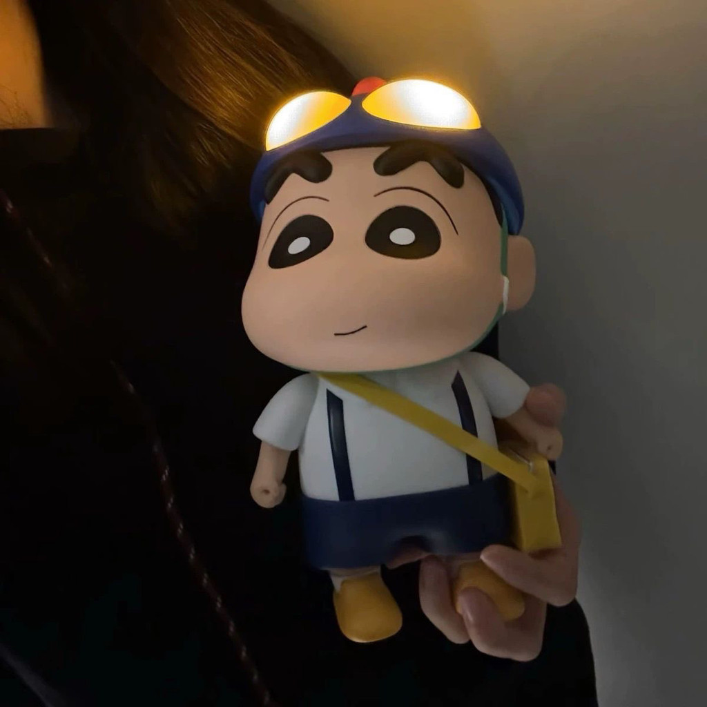 SG SELLER School Shin-Chan School Uniform Shin-Chan Head Luminous ...