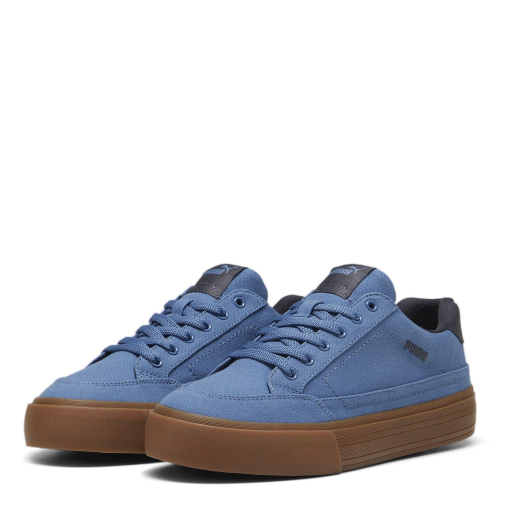 Puma Mens Court Class Vulc Trainers Mens (Biru/Gray-Gum) - Sports ...
