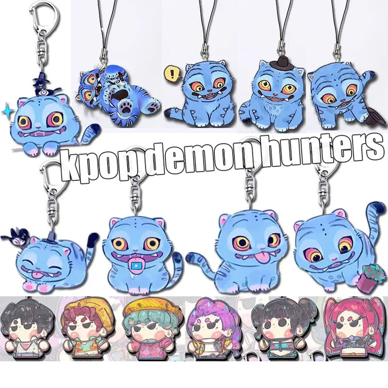 Kpop Demon Hunters Keychain Pendant Ornaments 2025 New Movie ...
