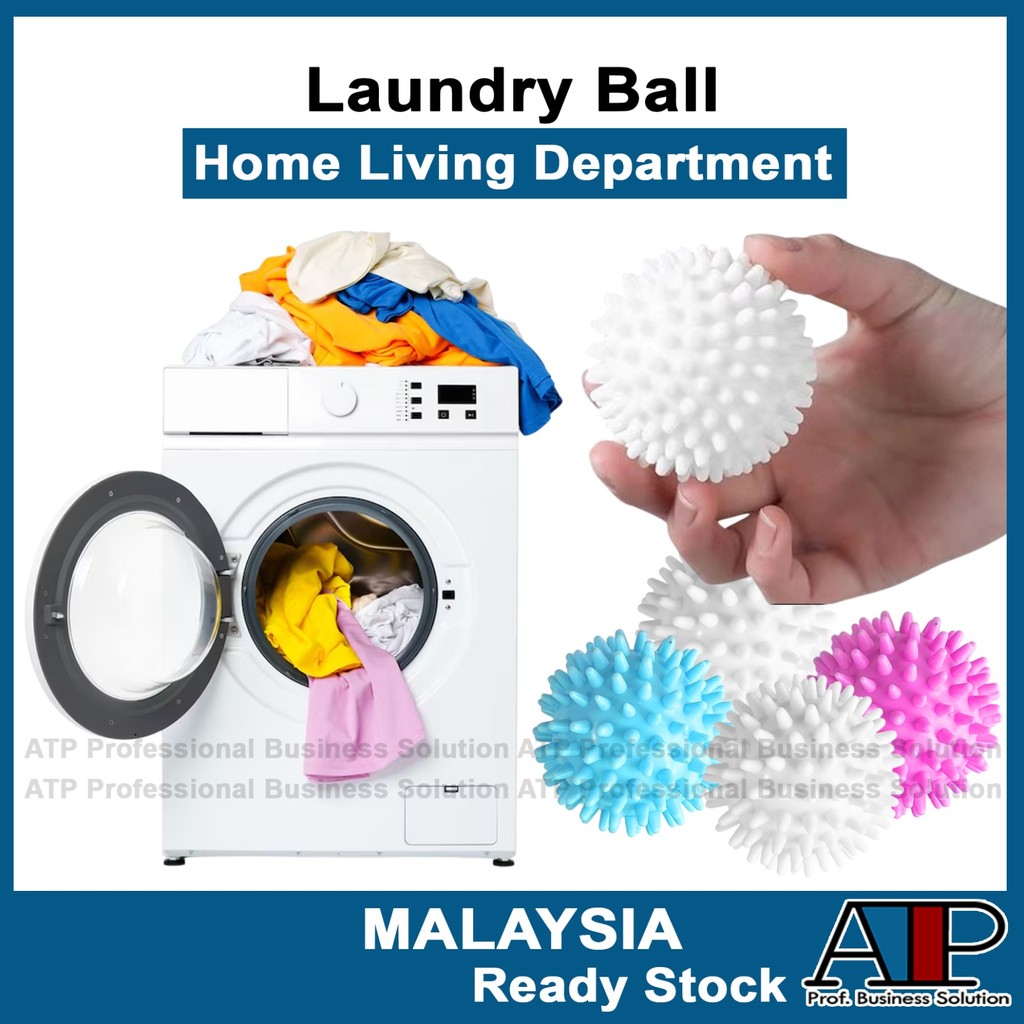Laundry 👕 Bola Dobi Spiky Laundry Ball for Stain Removal & Prevent ...