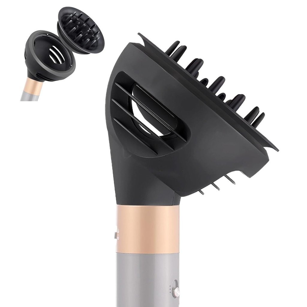 Wave Curl Diffuser for Dyson Airwrap, Two Airflow Dome or Diffuse Modes ...