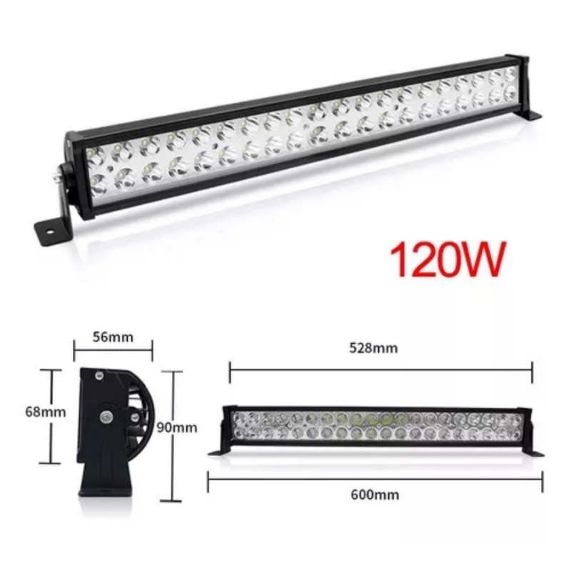 22 Inch 120W Car Spotlight Sport Light Led Bar Lampu Kereta Accessories ...