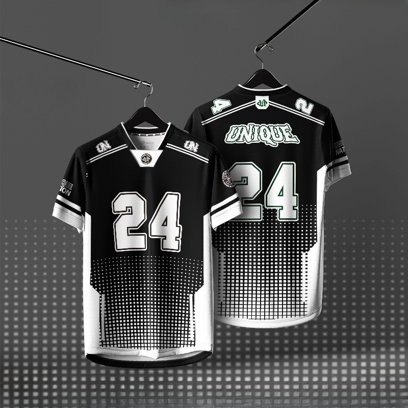Special print design short sleeve NFL collar Various styles available ...