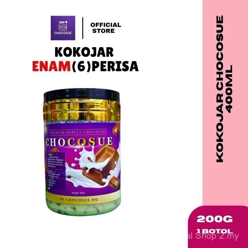 Beryls CHOCOSUE Chocojar Minicrunch 400ML(180g) berat - 6 Jenis Perisa ...