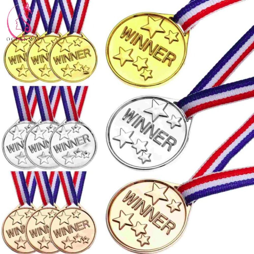 OCEANMAP Gold Silver Bronze Medals, Winner Reward Dancing Children's ...