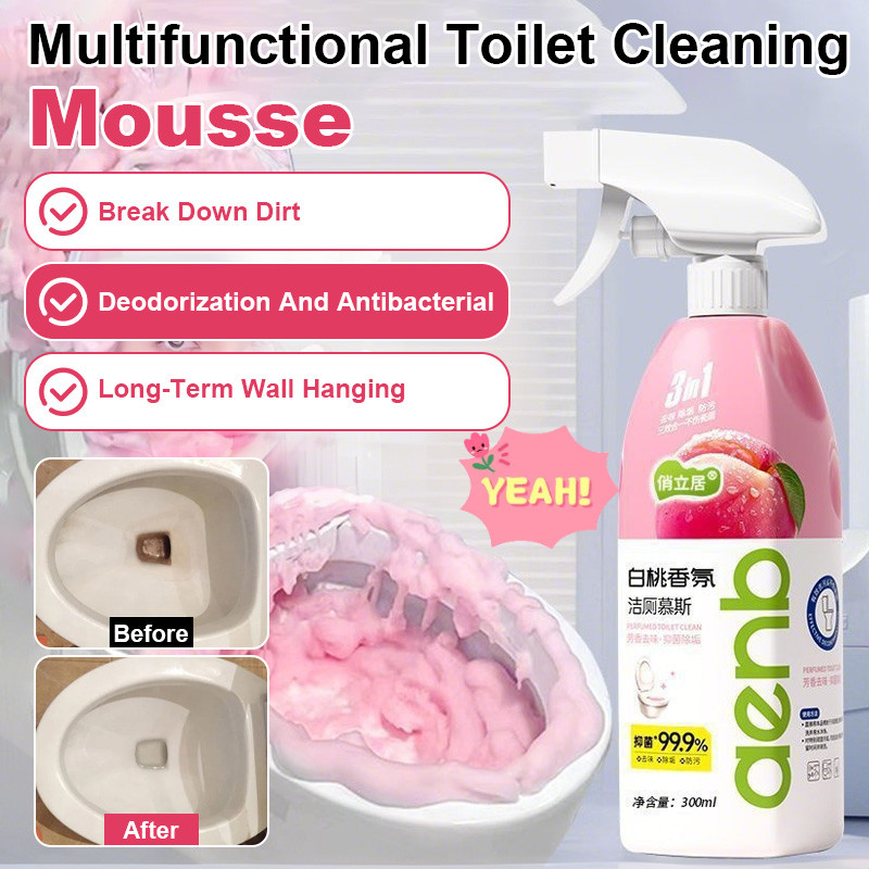 Toilet Bubble Cleaner Mousse Multi-purpose descaling and fragrance ...