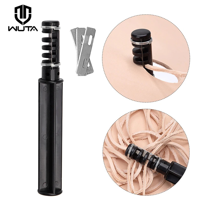 Leather Strap Cutter Cord Knife Lace Maker Tool Strip Rope Hand Cutting ...