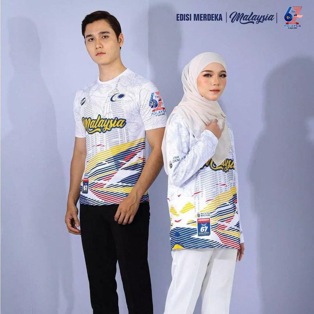 2024 Baju Merdeka Malaysia 1957 Independence Day Muslim Sportswear ...
