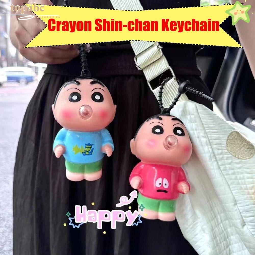 TOPABC 1/2pcs Fun Blowing Bubbles Toys, Stress Relieve Cartoon Crayon ...