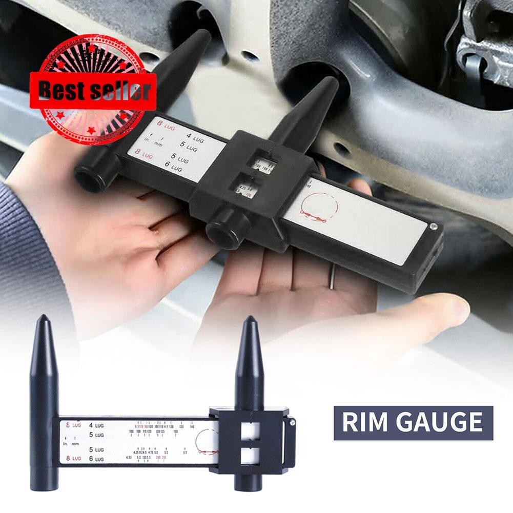Black Pcd Card Ulnar 8lug Wheel Holes Distance Measurement Distance ...