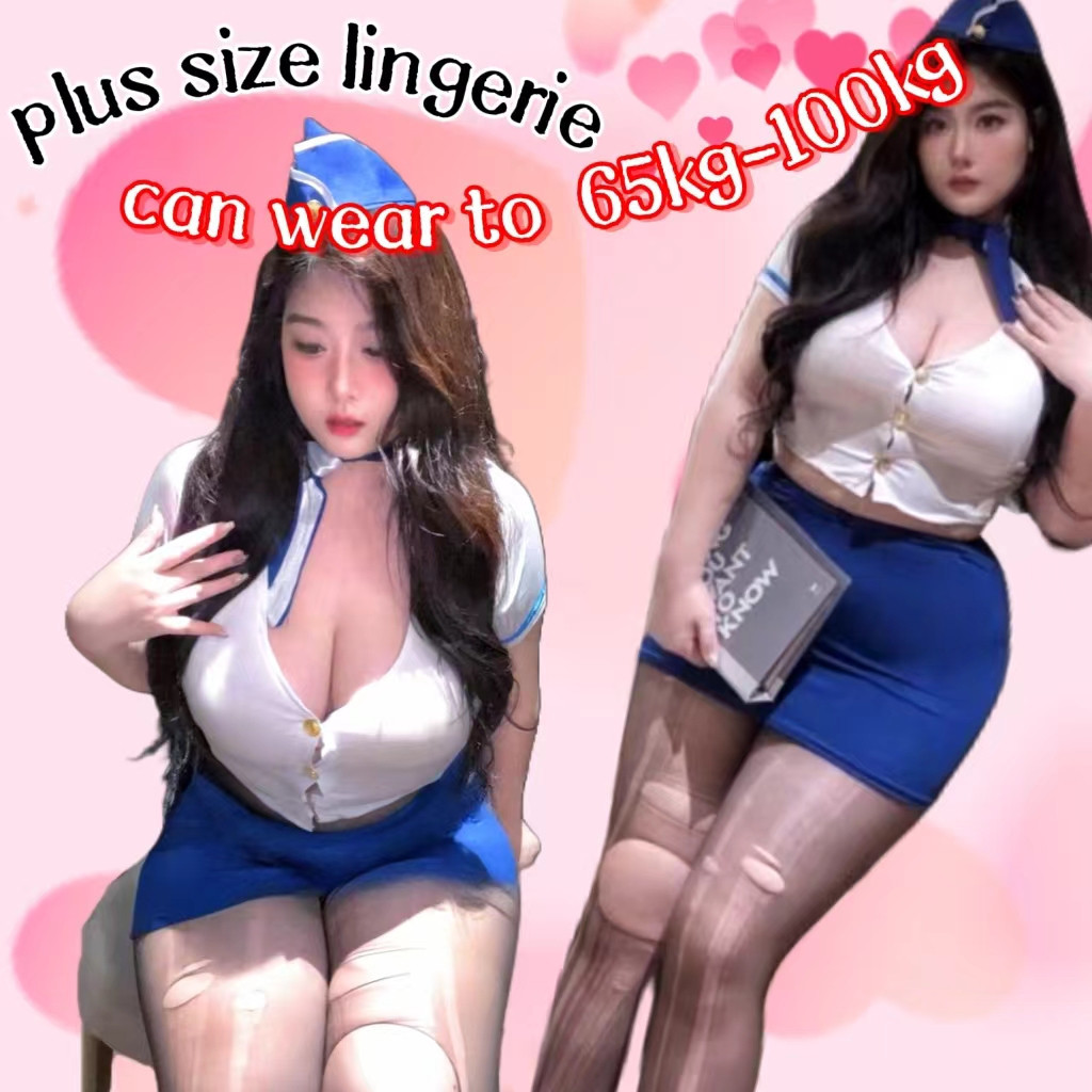 Plus Size Sexy Lingerie Nightwear Larage Size Cosplay Lace Lingerie