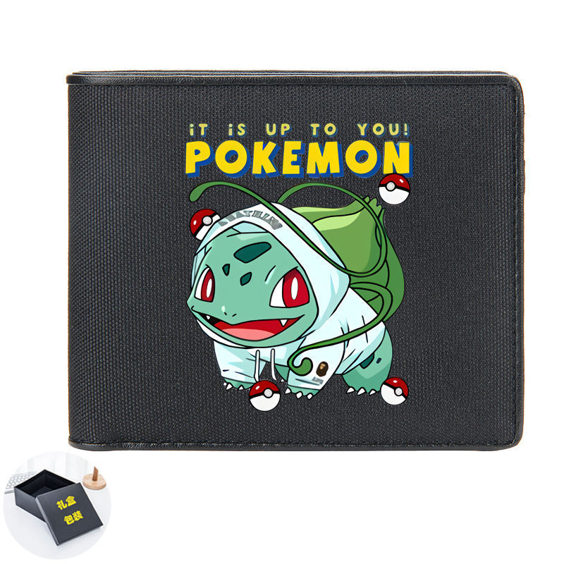 Pokémon Co-Branded Wallet Pokémon Gengar Pikachu Short Long Style ...