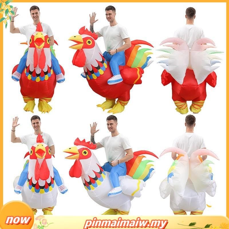 Cosplay Chicken Inflatable Costume Rooster Ride On Chicken Costume ...