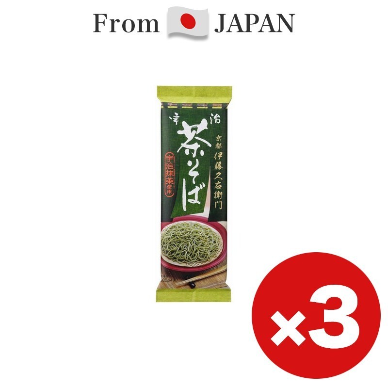 Nisshin Seifun Werna Ito Kuemon Uji-cha Soba 200g [Soba/Udon Noodles x3 ...