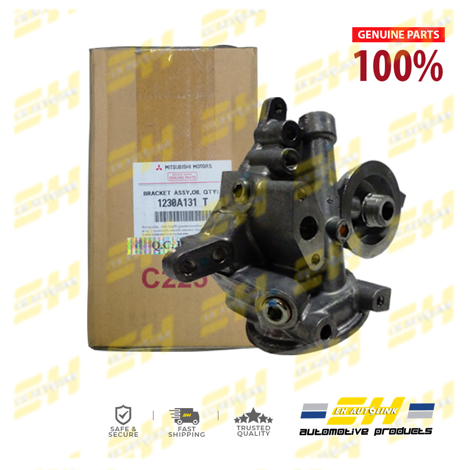 OIL FILTER BRACKET (ORIGINAL) - MITSUBISHI TRITON 4D56U DOHC | Shopee ...