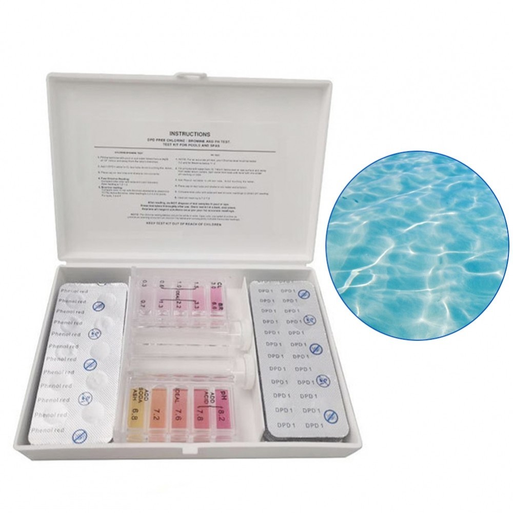 Ph Level Meter Convenient Storage Free Chlorine Test Optimal Water ...