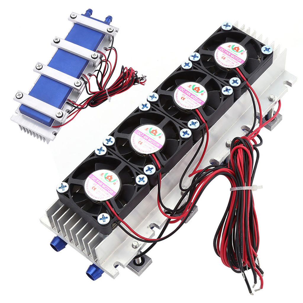 New Quad-core Thermoelectric Peltier Air Radiator TEC1-12706 12V ...