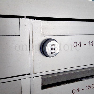 Password 3 Digit Apartment Letter Box Lock Mangga Peti Surat Rumah Flat ...