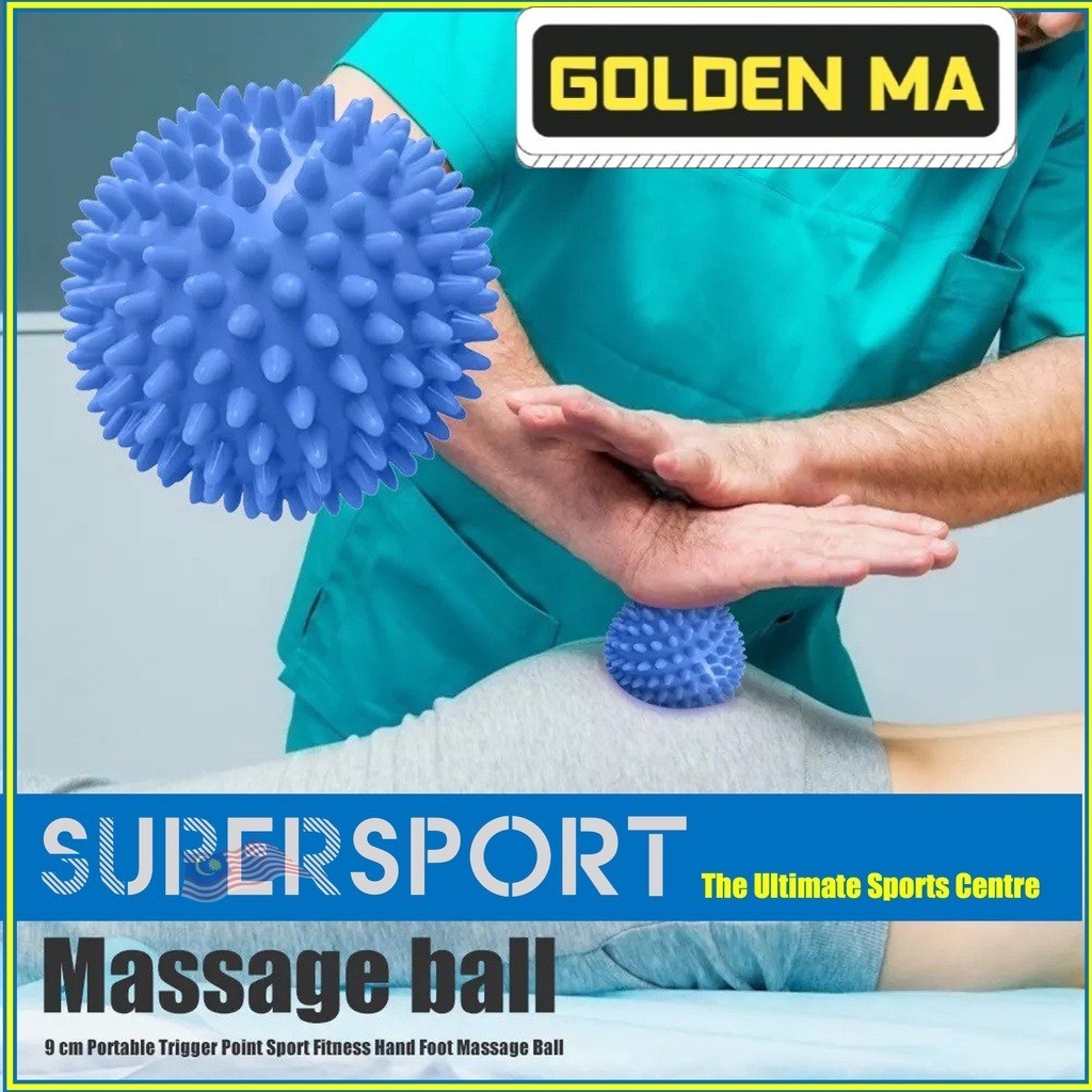 Bola Urut Berpusing Spiky Massage Ball Trigger Point Sport Fitness Hand ...