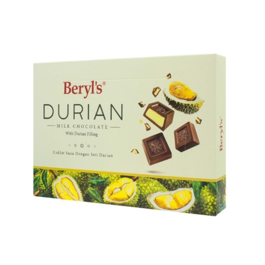Beryl's Milk Chocolate With Durian Filling Box 150g | Shopee Malaysia