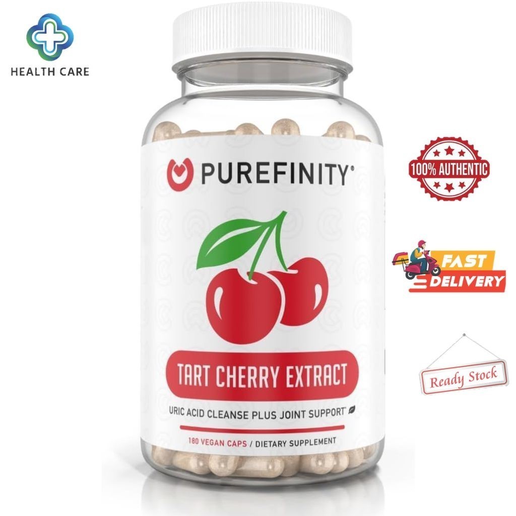 Purefinity - Tart Cherry Capsules - Max Strength 3000mg (180 capsules ...