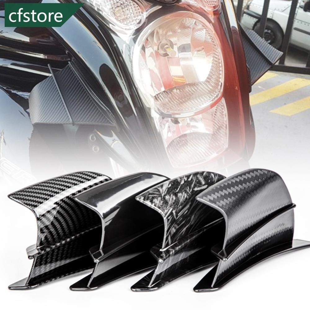 CFSTORE 2Pcs Motorcycle Winglet Aerodynamic Wing Kit Spoiler Protection ...