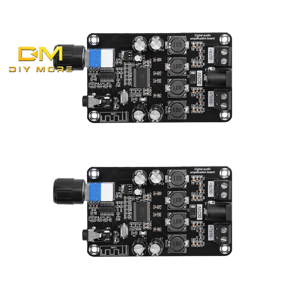 DIYMORE XH-A415 DC12-24V High-Power Adjustable Audio Amplifier Board ...