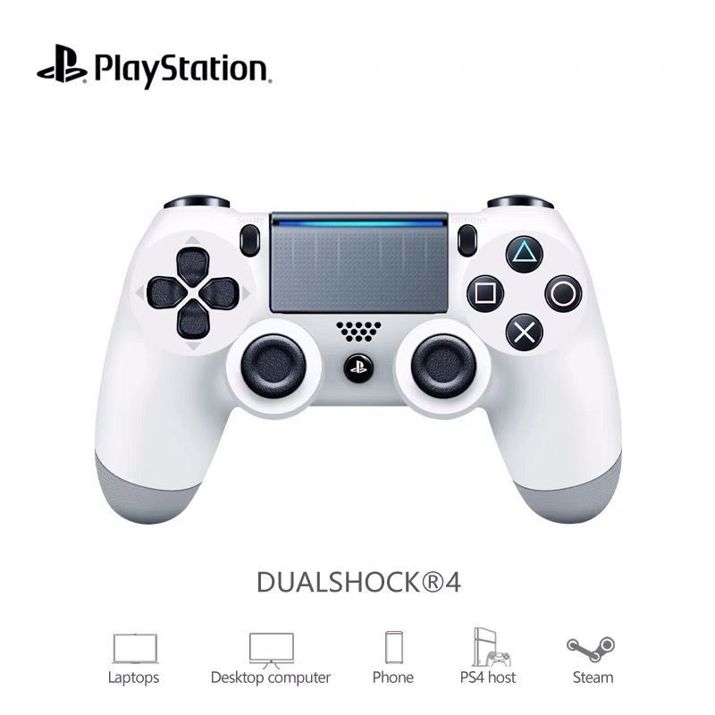 Game controller ps4 wireless Bluetooth wired Steam disease two-player game vibration second ...