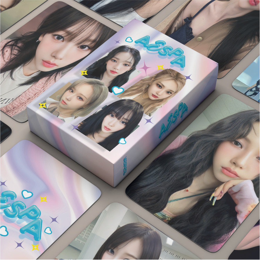 [30pcs] Pack PHOTOCARD AESPA KPOPEHOUSE PADDLE POP ALBUM LOMO CARD ...