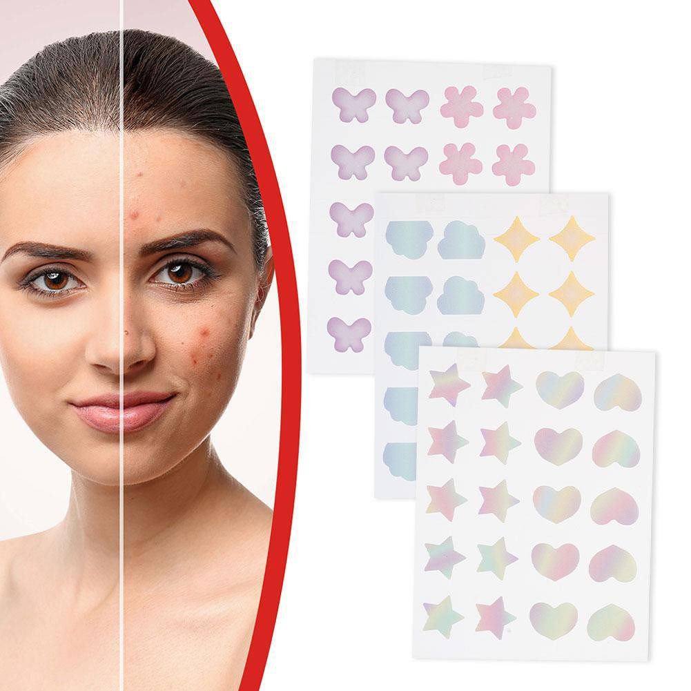 Gradient Models Pe Acne Stickers Portable Individual Stickers Packaging ...