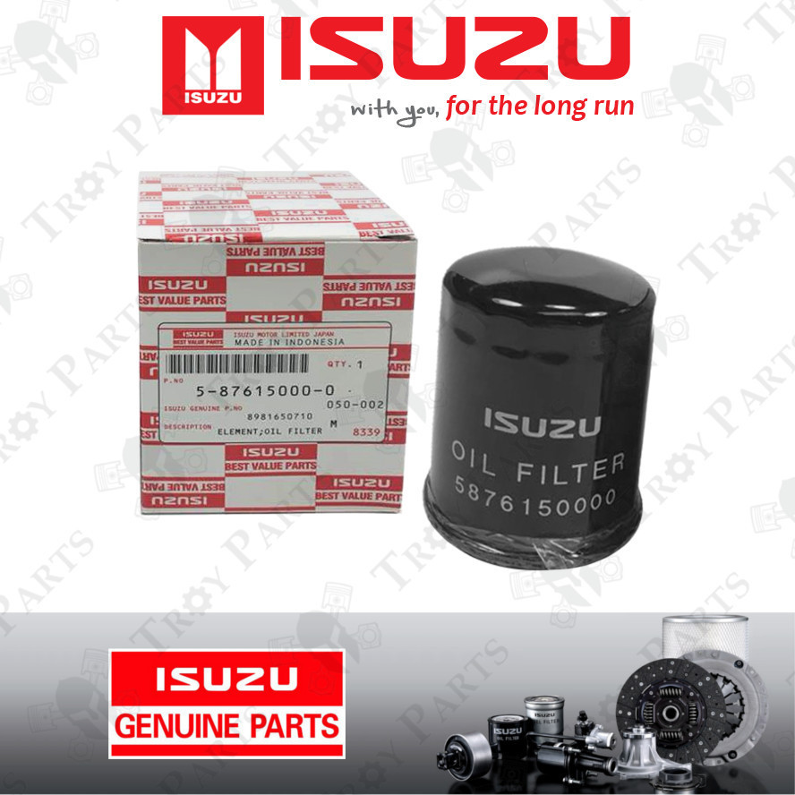 Isuzu Oil Filter for D-Max DMax 1.9 2.5 3.0 2013-2021 RT50 RT66 RT75 ...