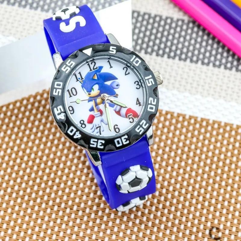 Sonic Watch Kids Watch For Boys Waterproof Silicone Strap Quartz Watch ...