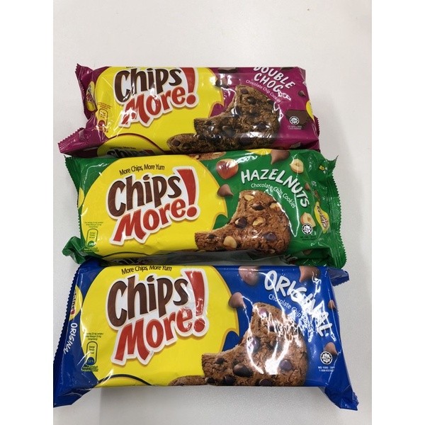 Chips More More Chips,More Yum Chocolate Chip Cookis (135g) | Shopee ...