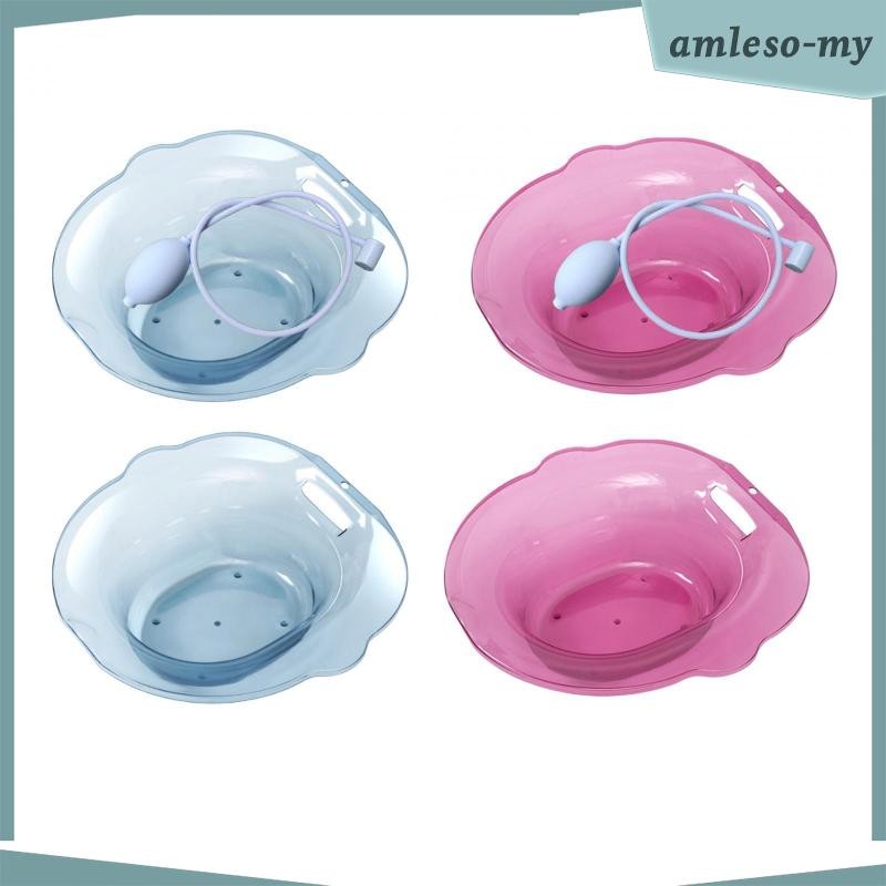 [AmlesoMY] Sitz Bath for Toilet Seat Universal Hangable Hip Bath for ...