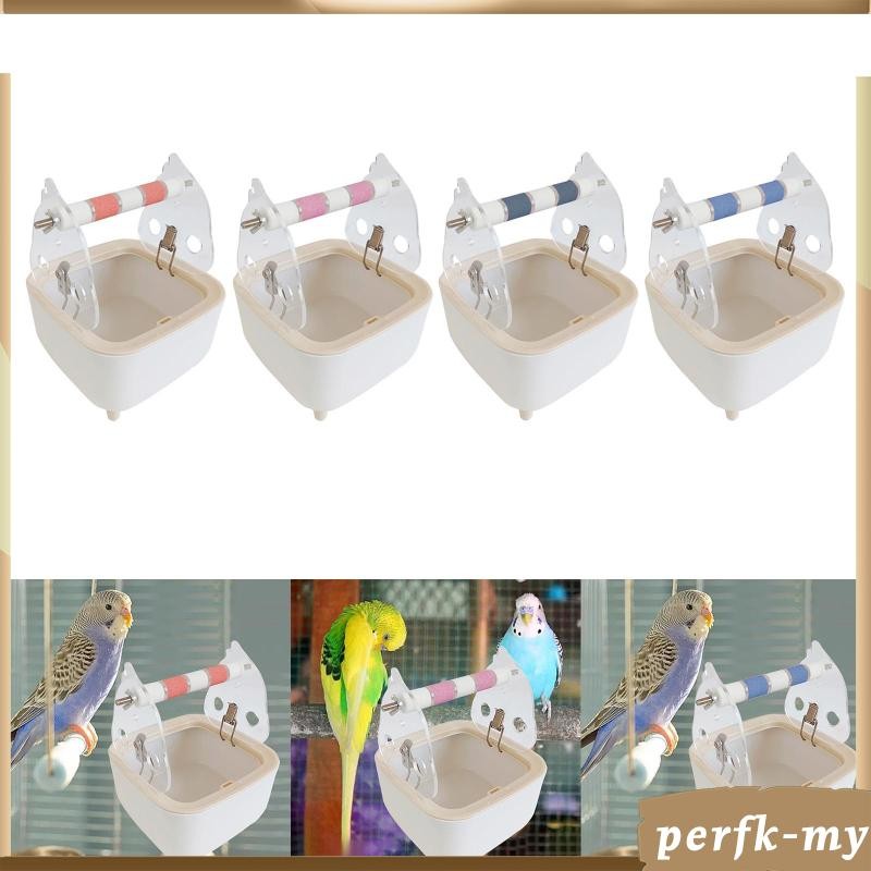 [PerfkMY] Parrot Toilet Stand Interactive Stand Toy Portable Bird ...