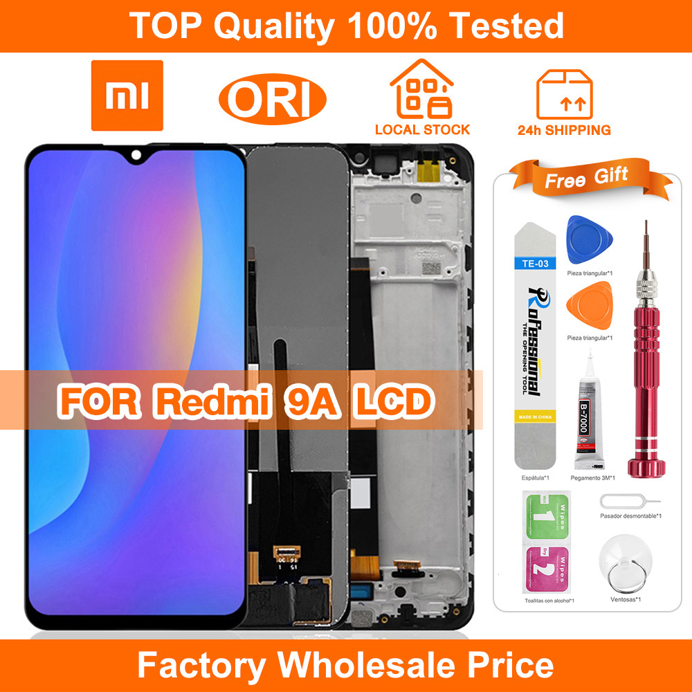 Original LCD For REDMI 9/ 9A / 9C LCD Display Touch Screen Digitizer ...