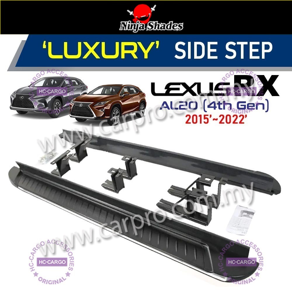 Lexus AL20 RX Luxury Running Board Side Step (Support Up To 200kg ...