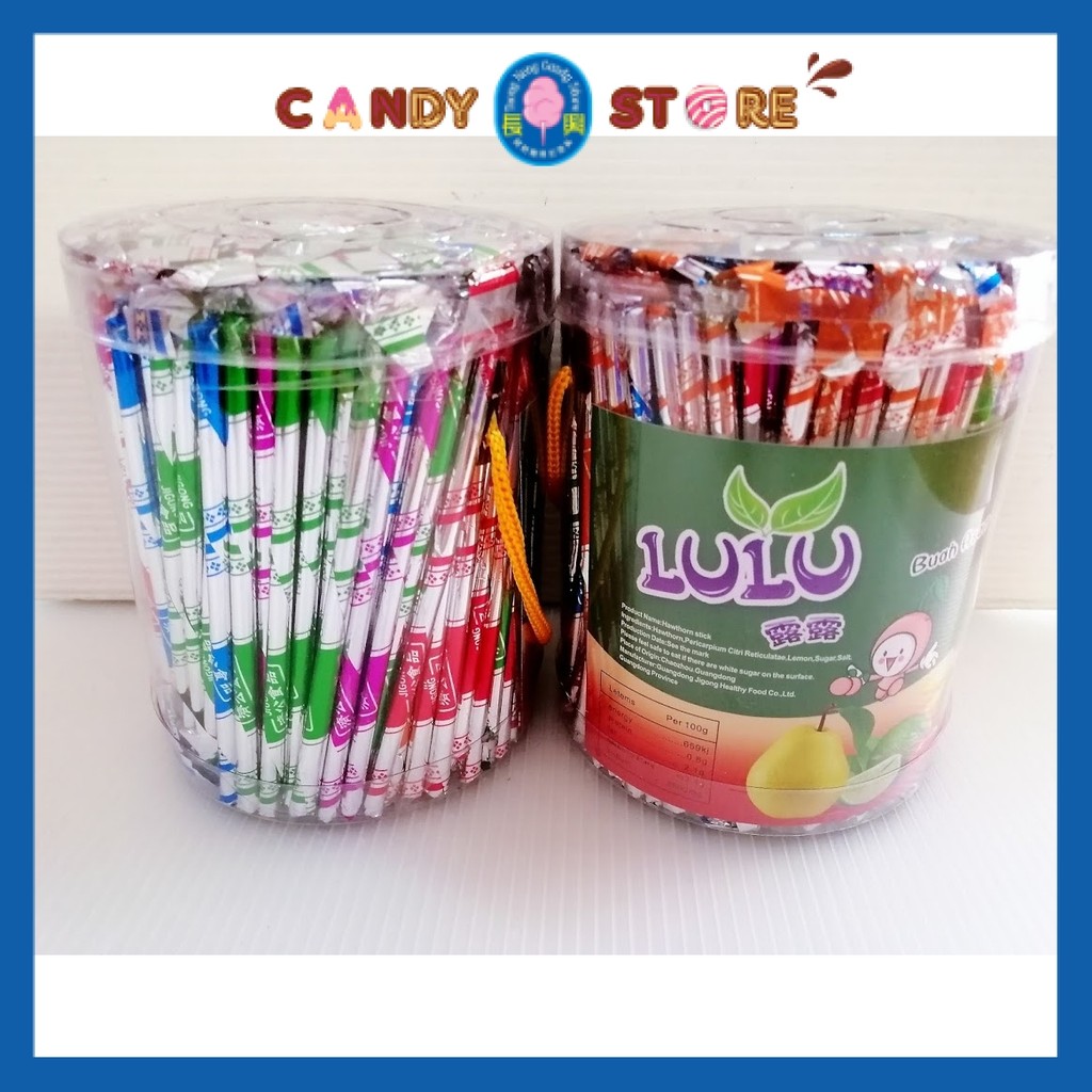 Buah Asam Batang Lulu/Hawthorne Lime Stick (300pcs+-)金桔棒 | Shopee Malaysia