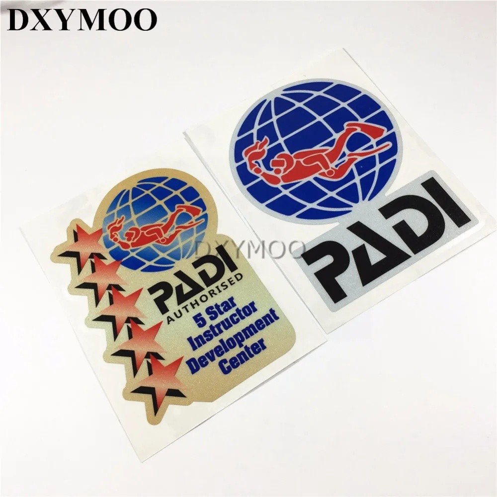 3 sizes Car Styling Water Sports Scube Dive PADI DIVING Car Sticker ...